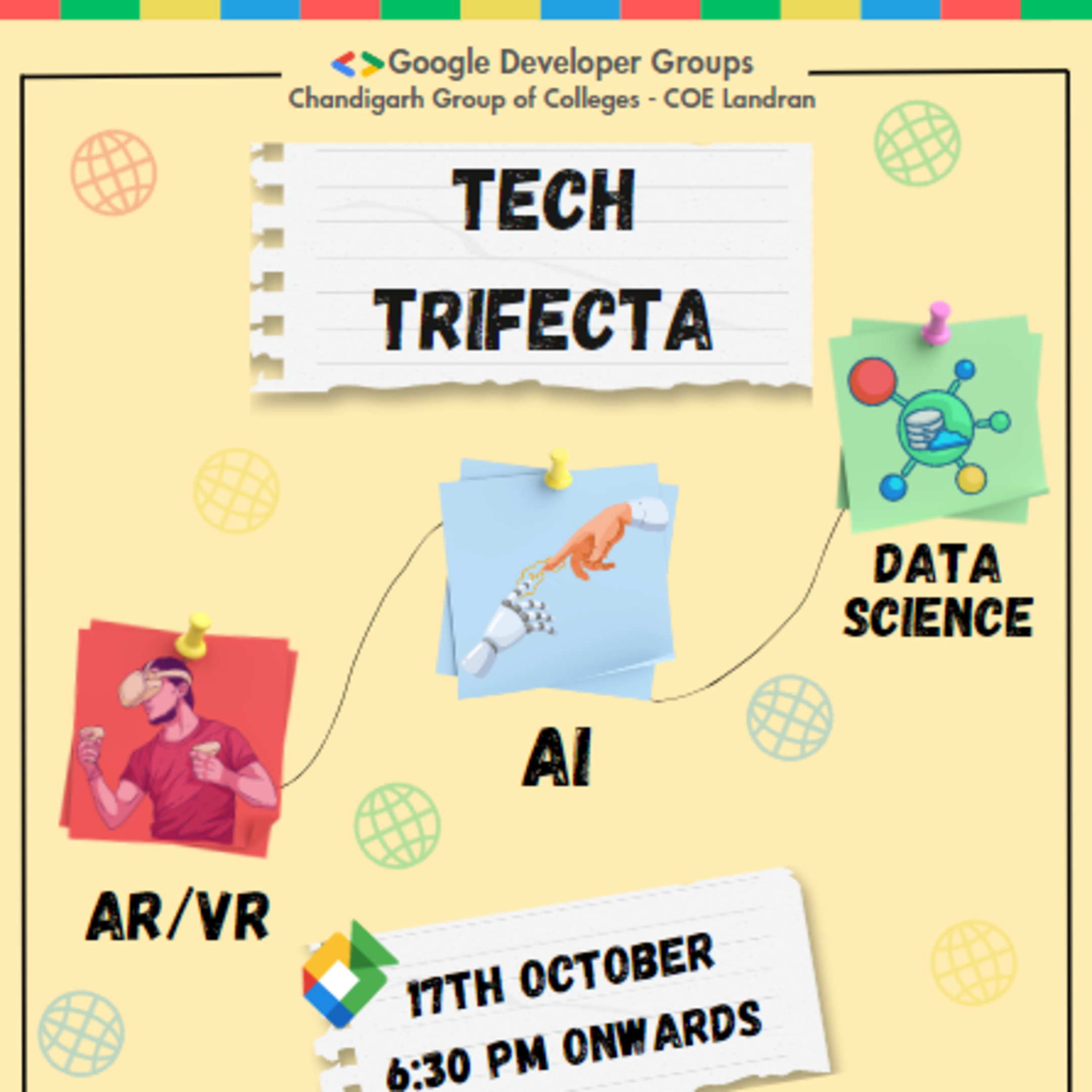See Tech Trifecta at Google Developer Groups GDG on Campus Chandigarh ...